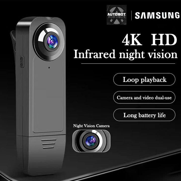 Autobot Samsung Mini camera 1080P HD body camera video recorder action ...