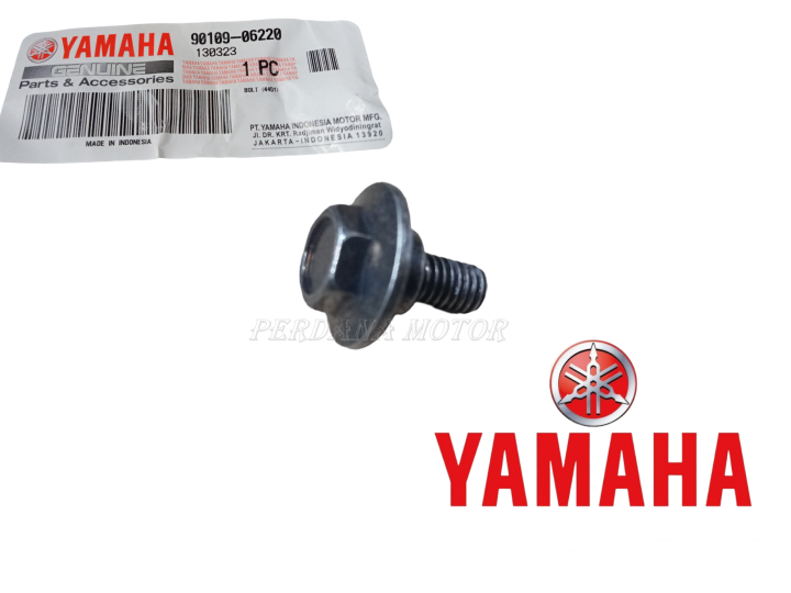 BAUT SPAKBOR DEPAN AEROX 155 ASLI ORIGINAL YAMAHA 90109-06220 | Lazada ...