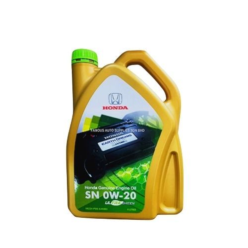 Honda Fully Synthetic Ultra Green SN 0W-20 ENGINE OIL 4L | Lazada PH