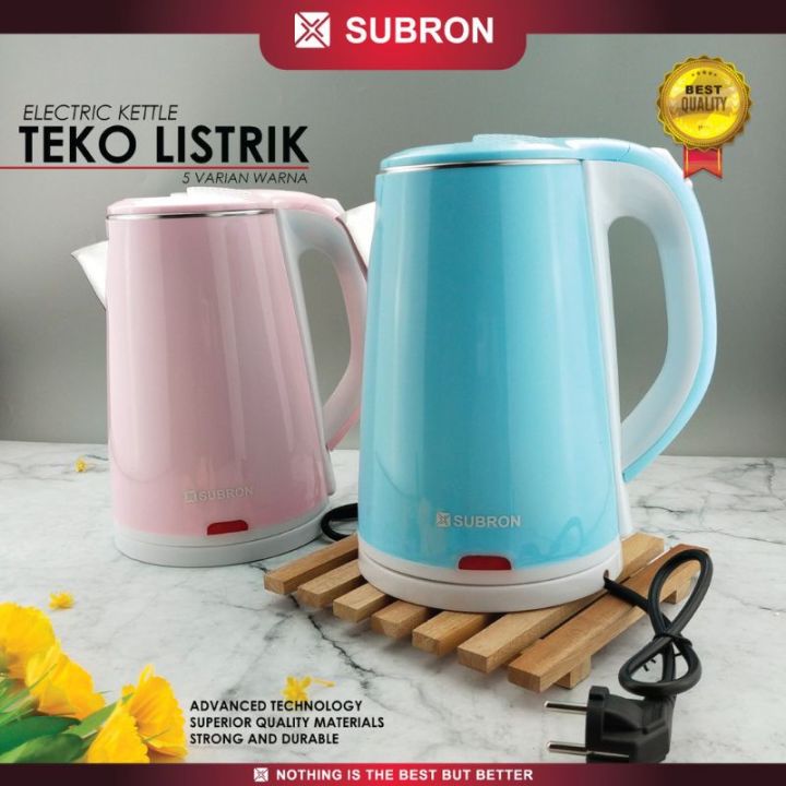 HATO-SUBRON Teko Full Stainless steel 2.3L Teko Listrik Viral | Lazada ...