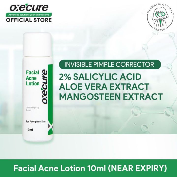 [NEAR EXPIRY: SEPT 2025] OXECURE 2% Salicylic Acid Facial Acne Lotion ...