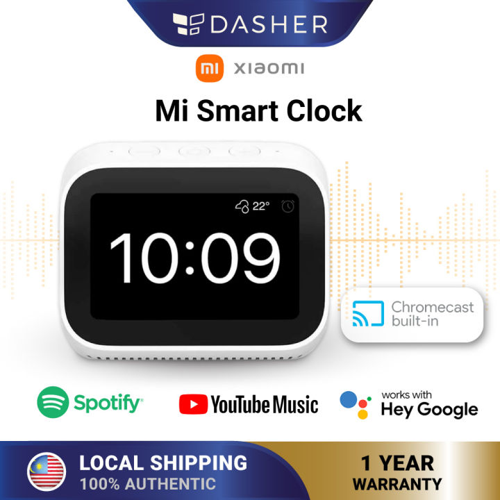 [Global Version] XiaoMi Smart Home Voice Assist Alarm Clock AI Touch ...