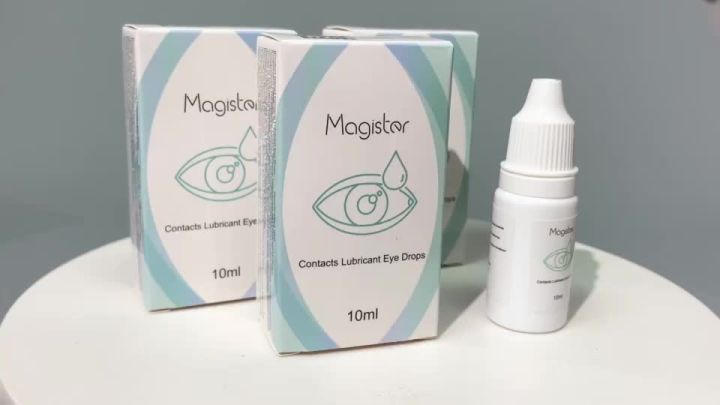 Magister Eye Drops 10ML Glaucoma Eye Drops Dry Eyes Eye Drops Sore Eyes ...