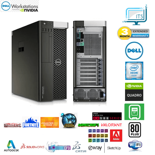 Dell Precision T-3600, ISV Workstation👉 Xeon E5-2689, 3.60GHz, 8-Core ...