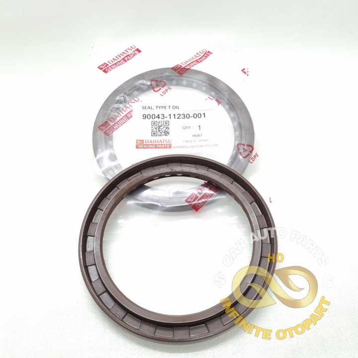 SEAL CRANKSHAFT SIL KRUK AS BELAKANG TARUNA FEROZA S91 ZEBRA 90043 ...