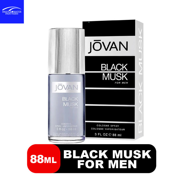 Jovan Black Musk for Men (88ml) | Lazada PH