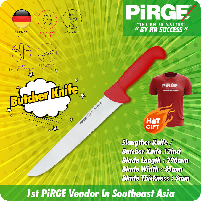 [Ready Stock] Pirge Butcher's Knife 27.5cm/11'' (35008) -Pisau Sembelih ...