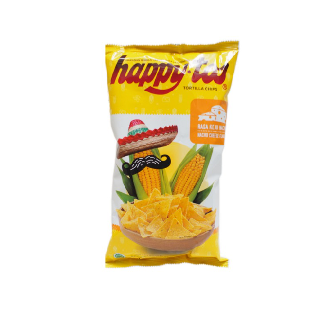 HAPPY TOS NACHO CHEESE 140 GR | Lazada Indonesia