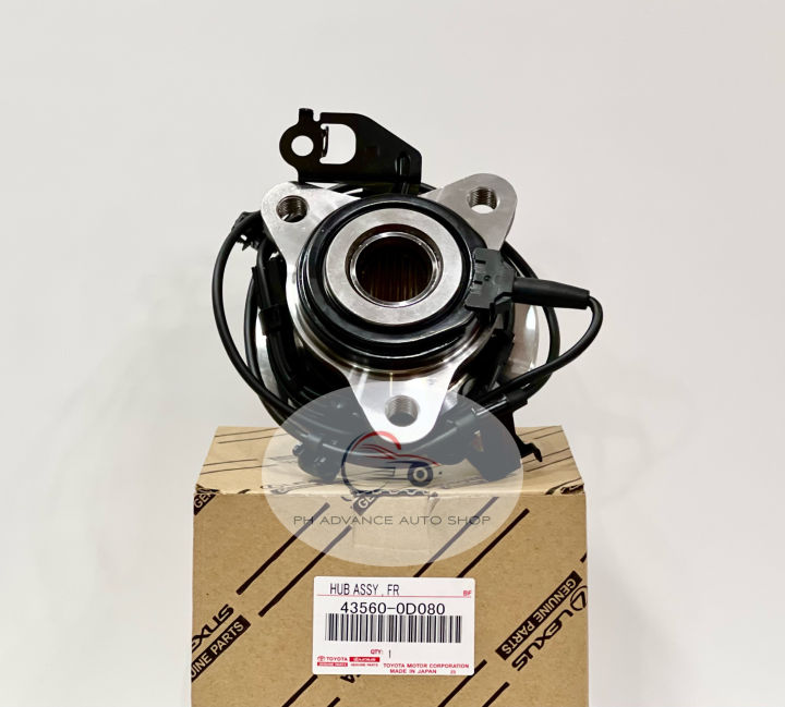 Wheel Hub Bearing Front Assembly Toyota Vios 2016-Up LEFT (With ABS ...