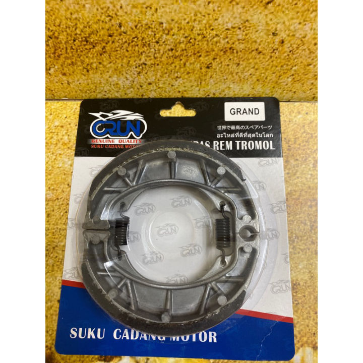 CRUN Kampas Rem Belakang Tromol Grand Supra Supra X Supra Fit Legenda ...