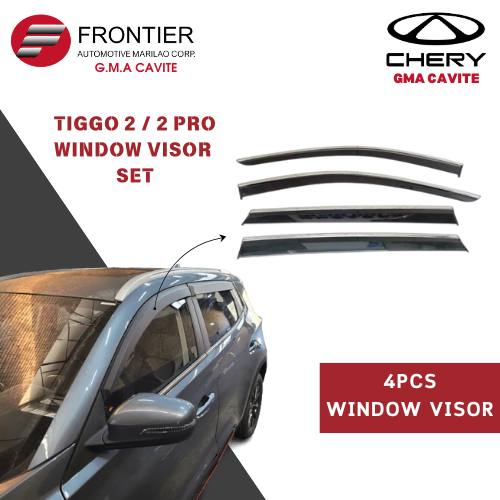 CHERY WINDOW VISOR SET FOR CHERY TIGGO 2 / 2PRO / 5X / 7PRO / 8 | Lazada PH
