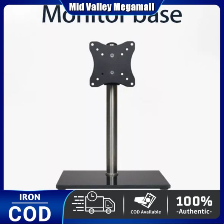 【FREE SHIPPING】Adjustable Monitor Stand For TV And Monitors Vesa ...