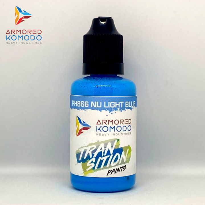 Arkom PH866 Nu Light Blue Transition Paint 30ml Armored Komodo ...