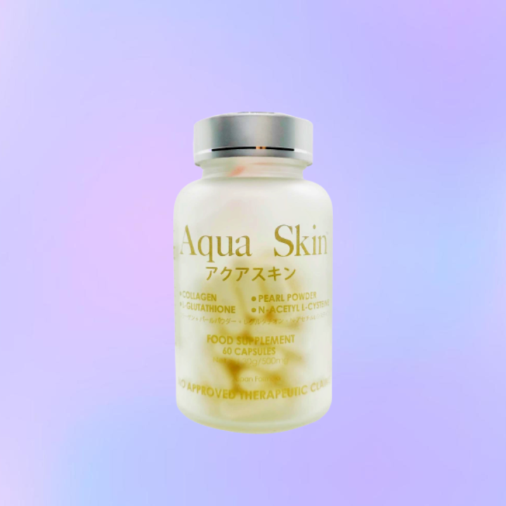 Aqua Skin Premium Skin Whitening Capsule Collagen and Glutathione ...