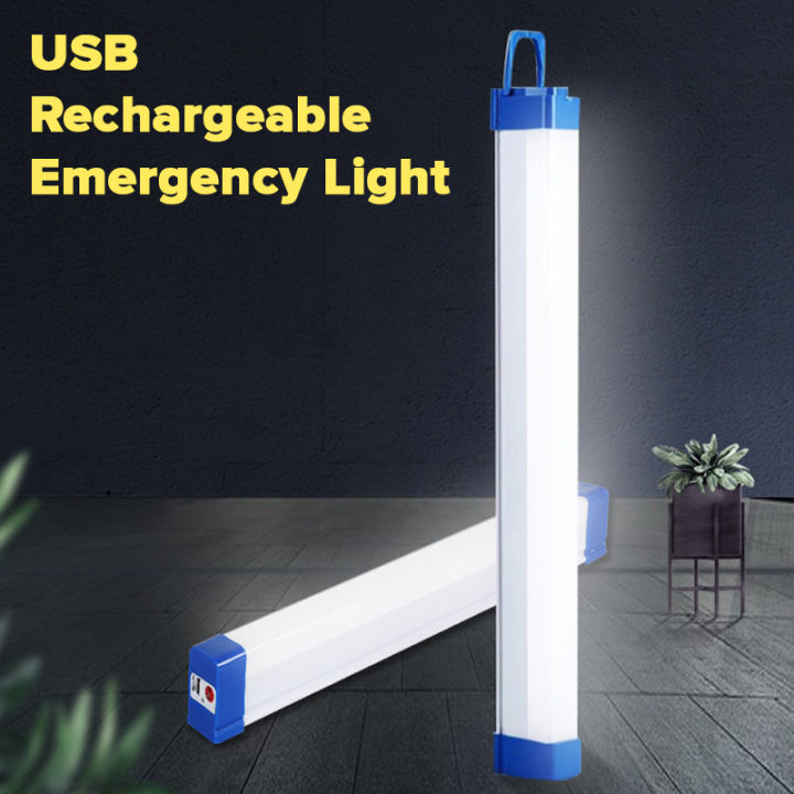 T5 USB Rechargeable Led Light Tube Magnetic Night Market Light Portable Emergency Camping ...