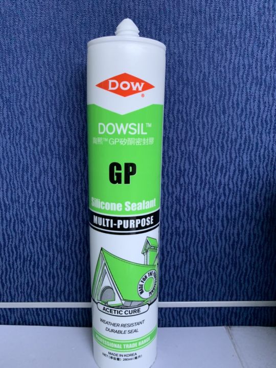DOWSIL (Dow Corning) ซิลิโคนยาแนวคุณภาพสูง Dowsil General Purpose ( GP ) สีใส 300 ML | Lazada.co.th