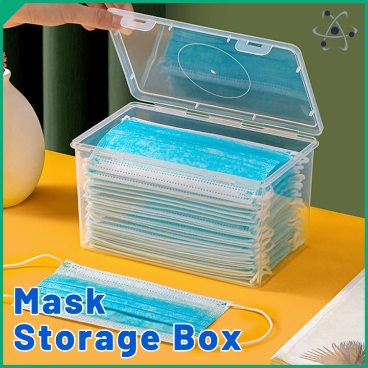 Japan Style Mask Storage Box Multifunctional Dustproof Large Capacity ...