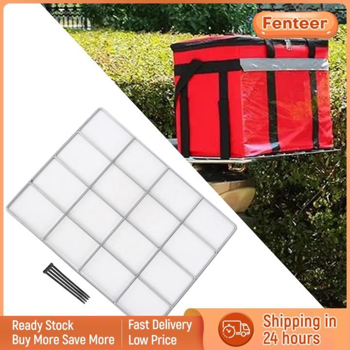 Fenteer Electric Bicycle Food Delivery Box Rack Luggage Load Rack ...