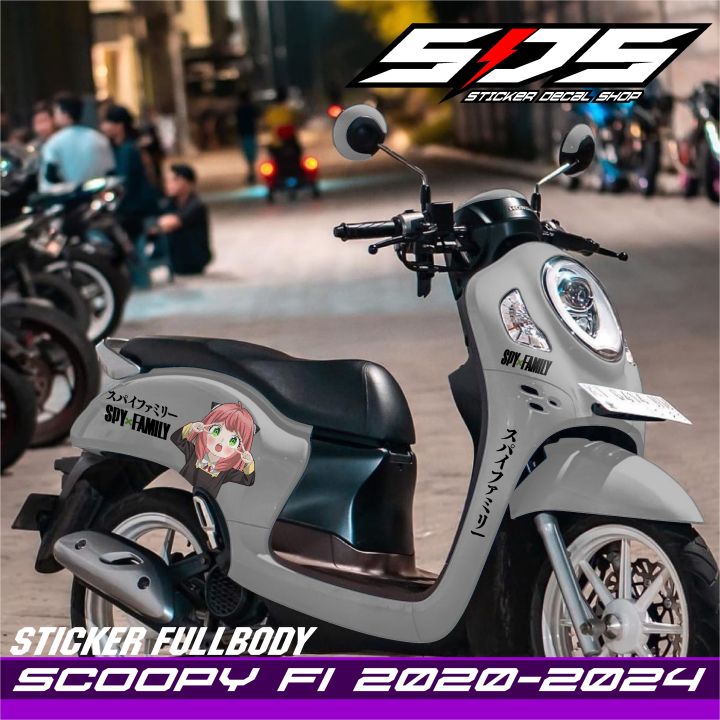 Decal Sticker All New Scoopy Fi 2020-2024 Full Body - Dekal Stiker ...