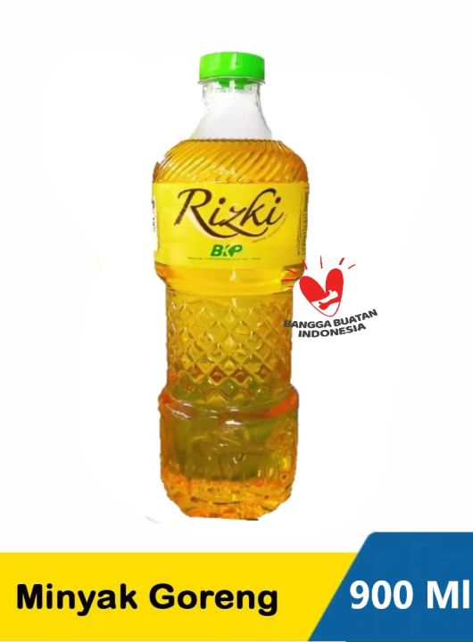 Minyak Goreng Rizki 900ml / MINYAK Rizki 900ml / Minyak Goreng 1L ...