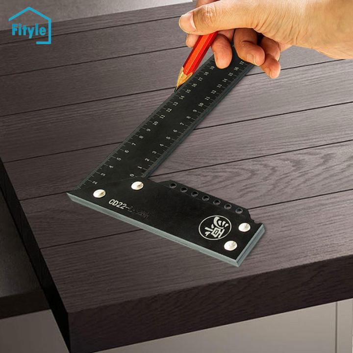 Fityle Right Angle Ruler High Precision Professional 90 Degree Ruler L ...