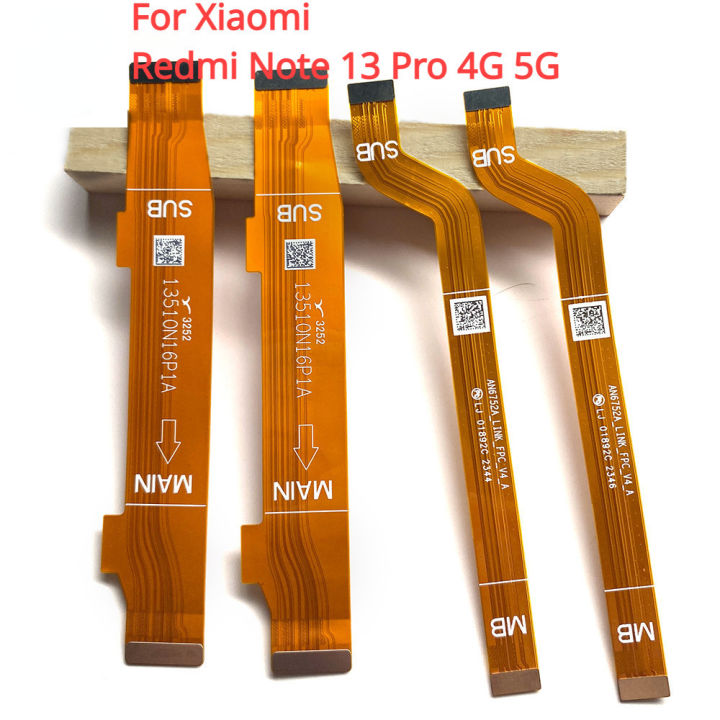 ตัวเชื่อมต่อเมนบอร์ดเมนบอร์ดบอร์ดหลักสำหรับ Xiaomi Redmi Note 13 Pro 5G ...