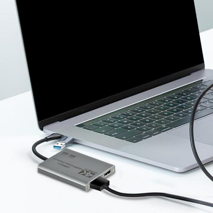USB 3.0 to HDTV Video Capture 4K Video Recording Device Transfer Record ...
