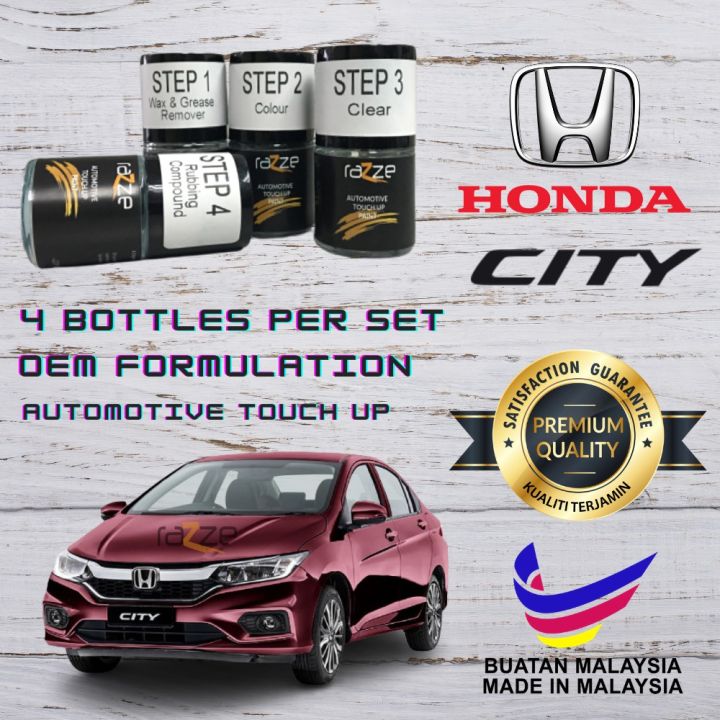 HONDA CITY– Touch Up Paint Original Colour Scratch Stone Chip – RAZZE ...