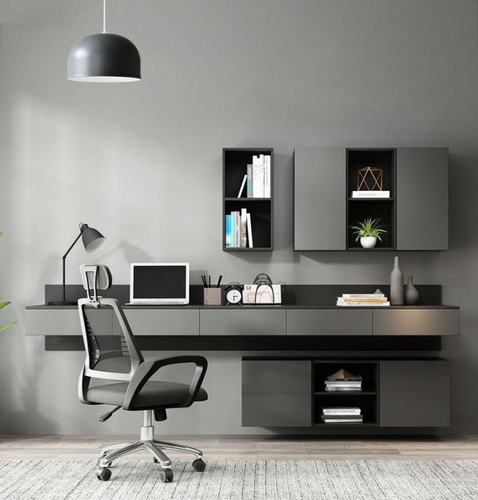 【SG Seller】 Suspended Study Table with Book Cabinet set (B0219 ...