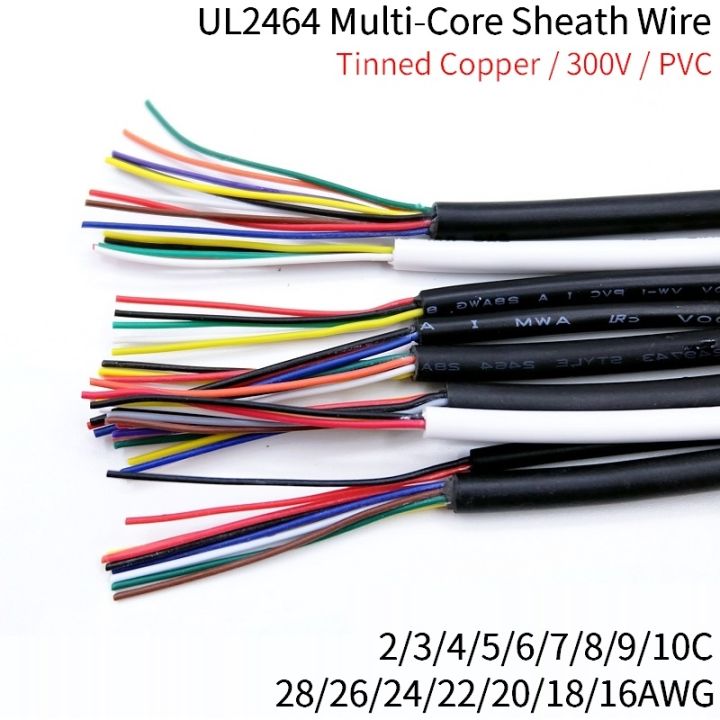 Copper Wire 28 26 24 22 20 18 16 AWG Signal Control Wire Channel Audio 2 3 4 5 6 7 8 9 10 Cores ...