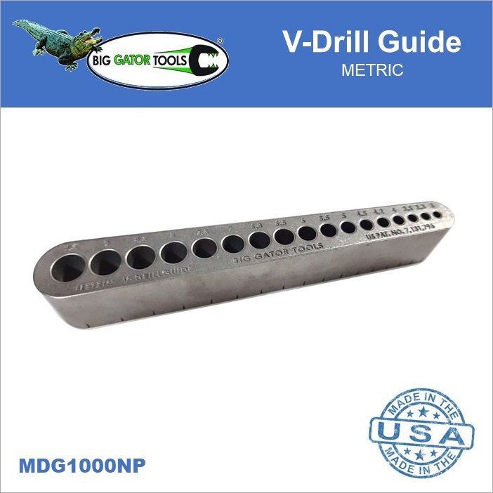 Big Gator Tools Metric V Drill Guide MDG1000NP Precision Alignment Tool Heat Treated Steel Drill Guide Drill Straight Every Time Versatile Drill Guide For Flat And Round Surfaces Lazada Lazada PH