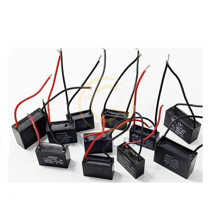 Fan Capasitor Motor Capacitor 1.0uf 1.25uf 1.5uf 1.8UF 2.0uf 2.5uf 3 ...
