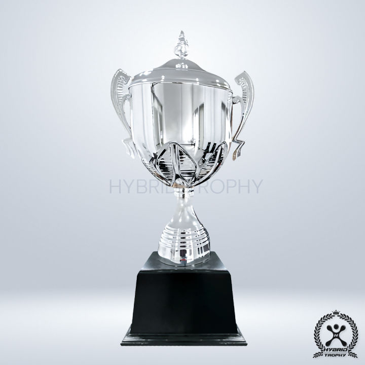 Hybrid Trophy ถ้วยรางวัลโลหะอิตาลี รุ่น HYB-จัมโบ้ 1 สีเงิน Hybrid ...