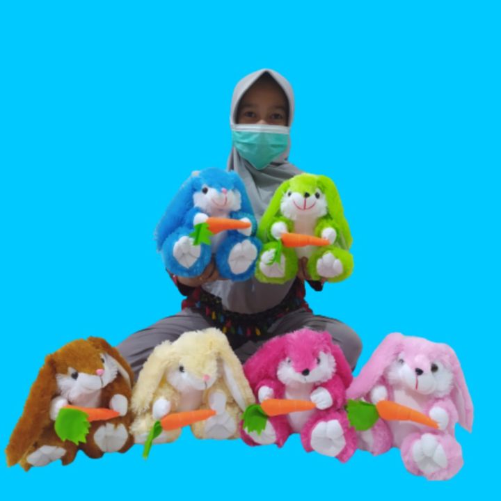 BONEKA KELINCI WORTEL RUSFUR SNI | Lazada Indonesia