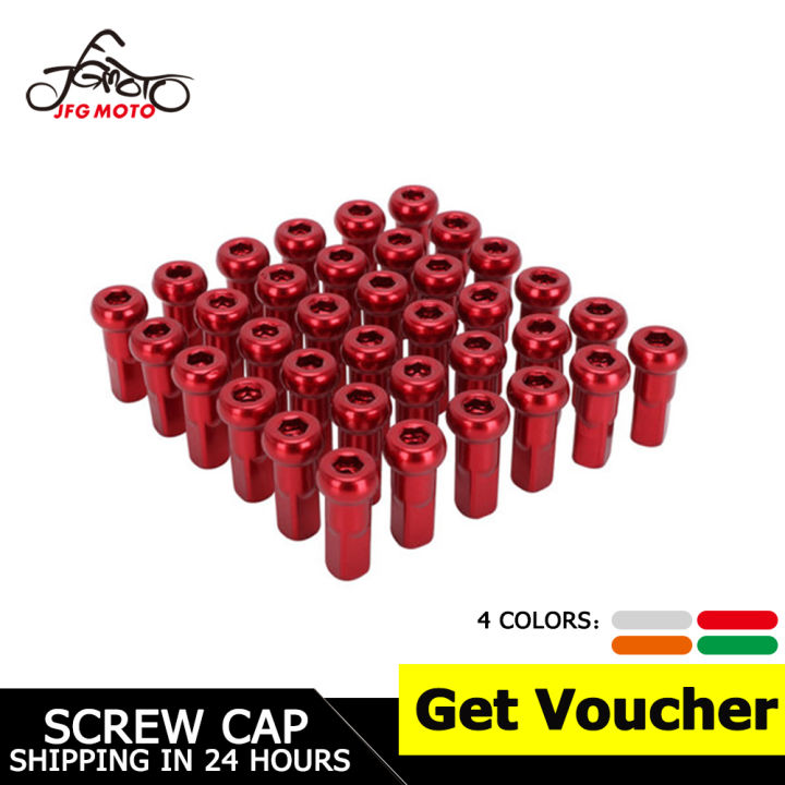 JFG MOTO CNC spoke screw caps suitable for any car model | Lazada PH