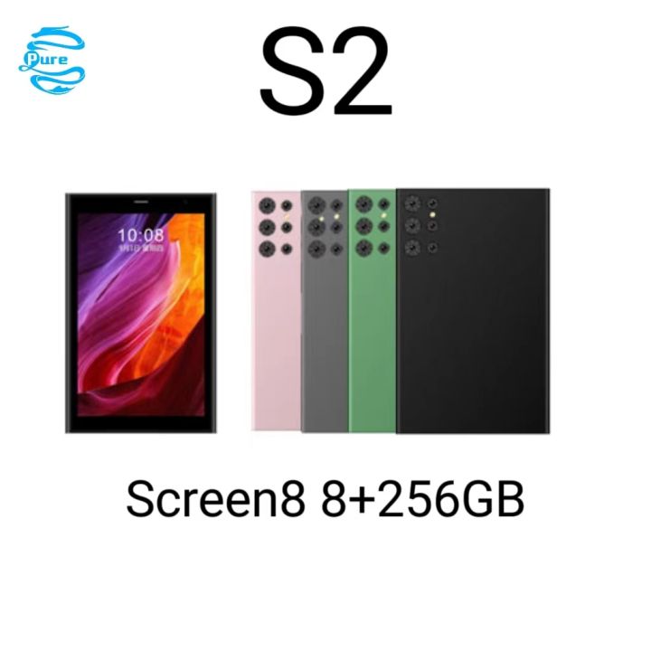 S2 4G Dual Card Dual Standby 8Inch Screen 8+256GB Smart Tablet | Lazada PH