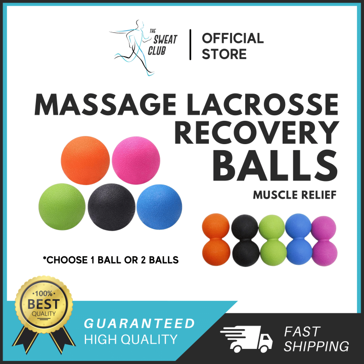Massage Recovery Ball Lacrosse Ball Deep Tissue Myofascial Release