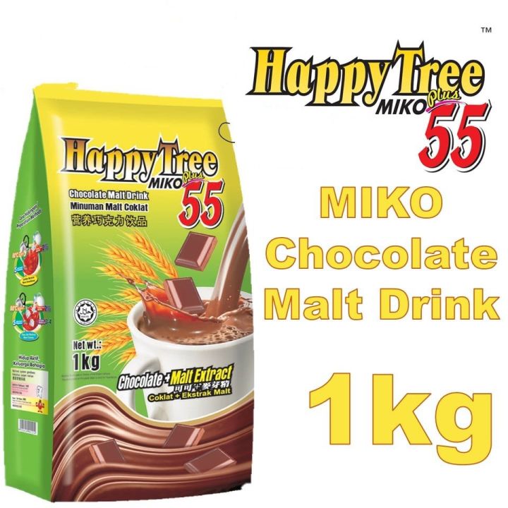 Happy Tree Plus 55 Miko 1KG Minuman Malt Coklat | Lazada