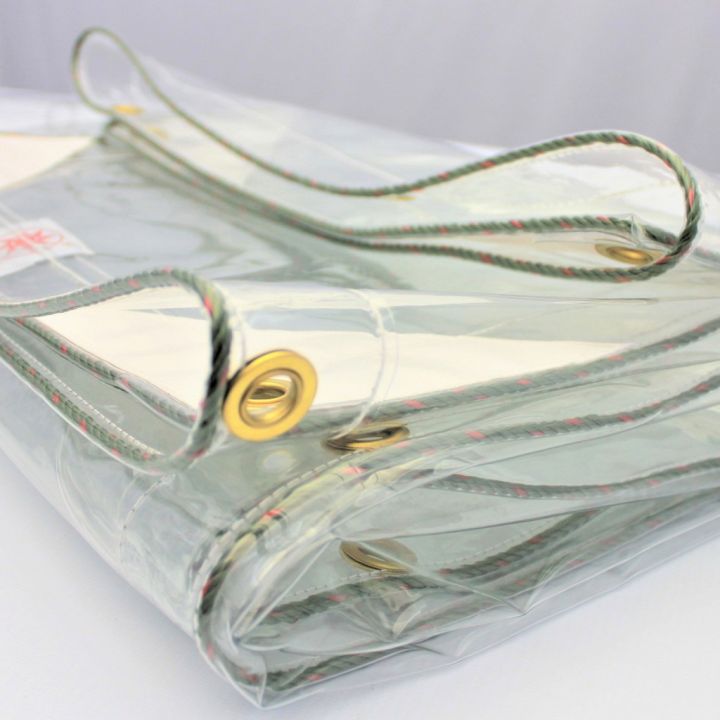 KAIN KHEMAH TRANSPARENT PVC SAIZ 8ft X 8ft / 10ft X 10ft / 10ft X 15ft ...