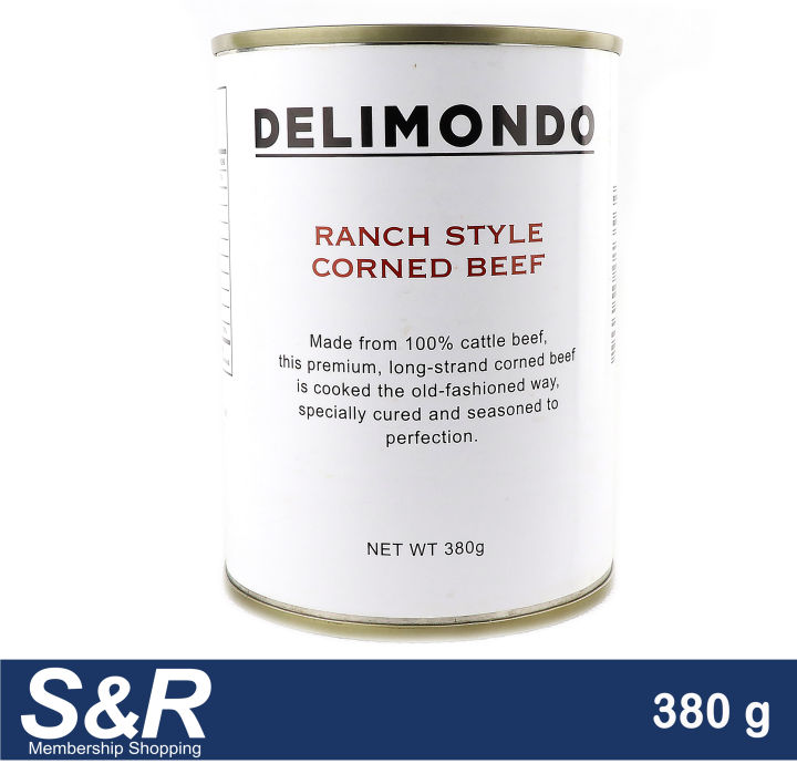 Delimondo Ranch Style Corned Beef 380 g | Lazada PH