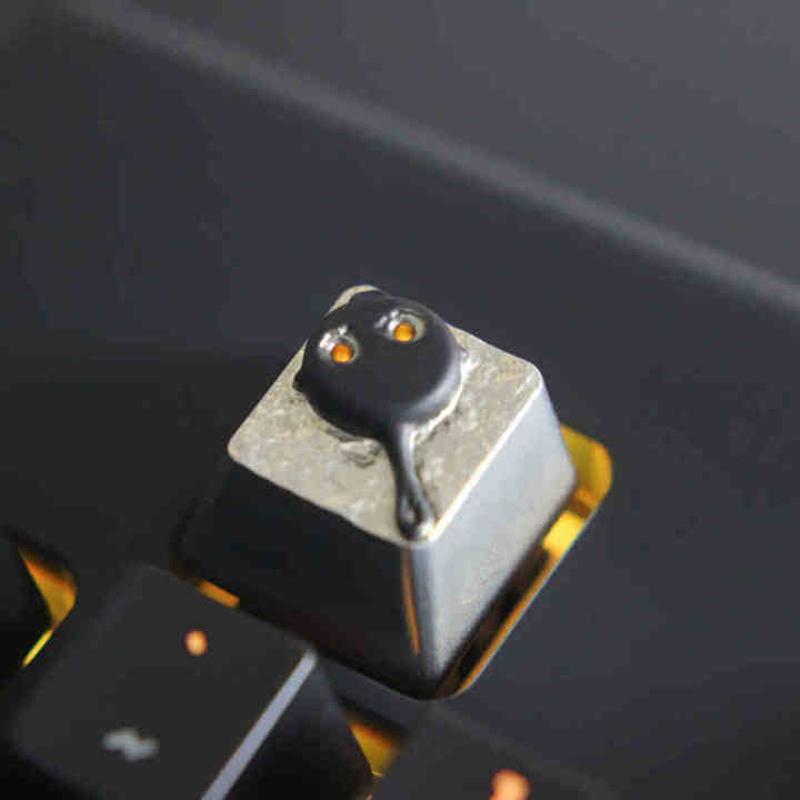 Art key artisan keycap PUBG saucepan keycap Metal keycaps mechanical ...