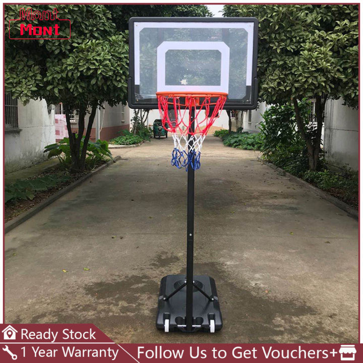 Outdoor Basketball Ring Backboard with stand Movable Height-adjustable ...
