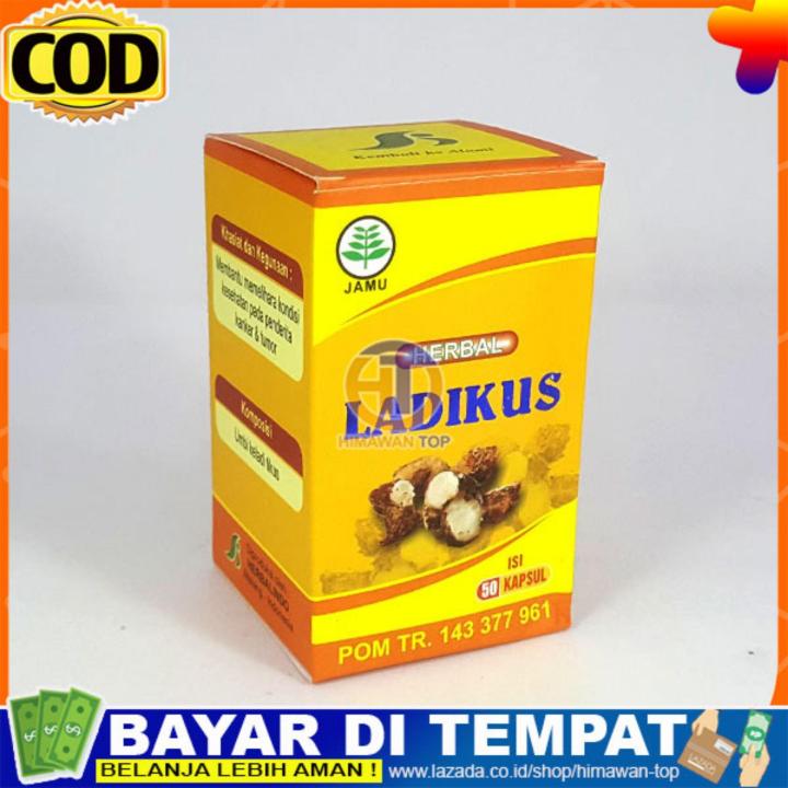 Ladikus 50 Kapsul Obat Tradisional Obat Herbalindo Obat Herbal Alami ...