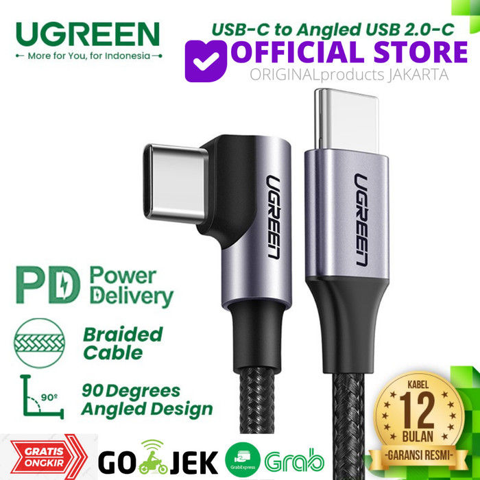 ugreen kabel data type c Quick 3.0 Qualcomm charging 2 meter 2m 3A cab ...