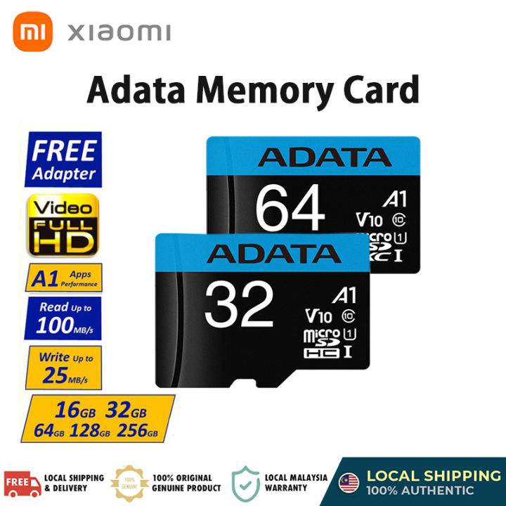 Xiaomi Adata Micro SD 64GB Memory Card 32GB Micro SD Card 256GB TF ...