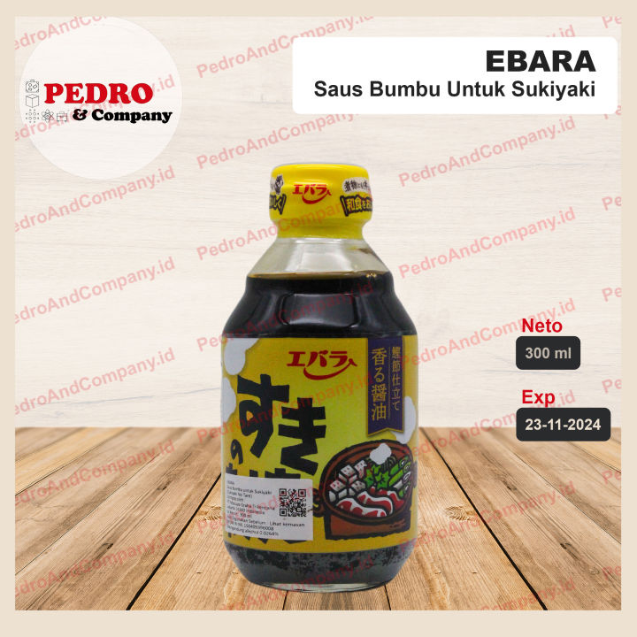 Ebara sukiyaki 300 ml - saus sukiyaki no tare - jepang | Lazada Indonesia