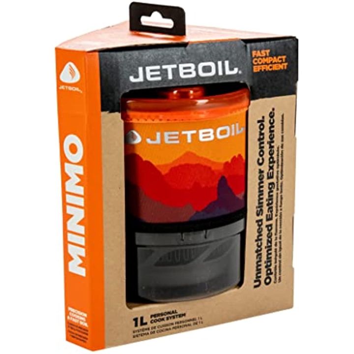 Jetboil MiniMo Camping and Backpacking Stove Cooking System with ...