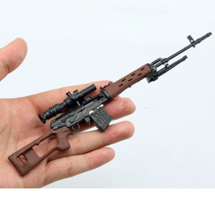 1/6Th Mini Jigsaw Puzzle SVD Toy Weapon 1:6 SVD Sniper Rifle Plastic ...