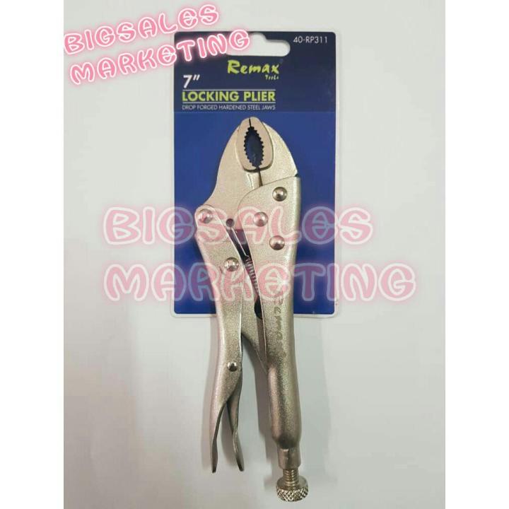 REMAX 7" Jam Locking Plier 40-RP311 | Lazada