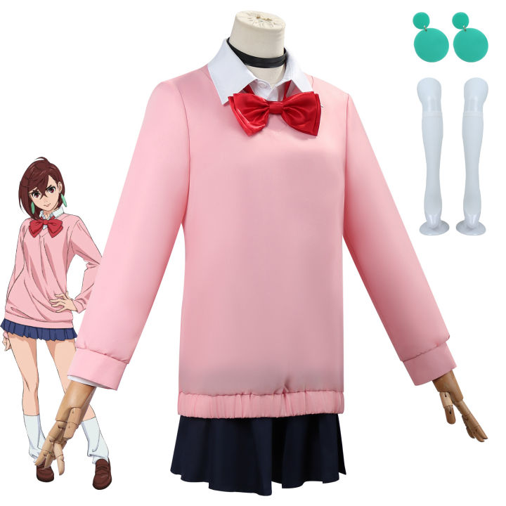 clu Dandadan DAN DA DAN Momo Ayase uniform skirt role play cosplay ...